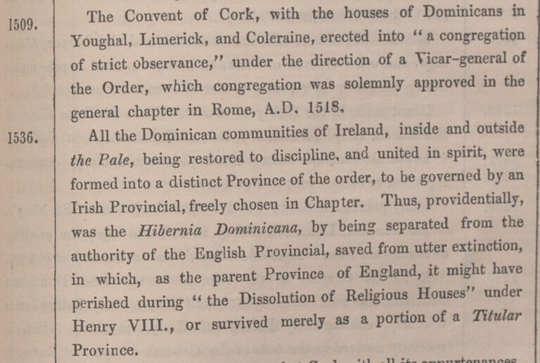 St Mary’s of the Isle: The Dominican Friars in Medieval Cork/The Friary ...